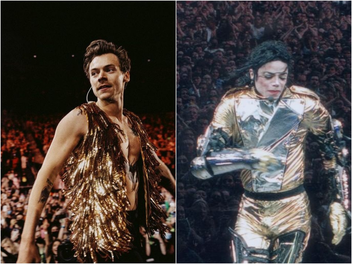 ¿Harry Styles le roba la corona a Michael Jackson?